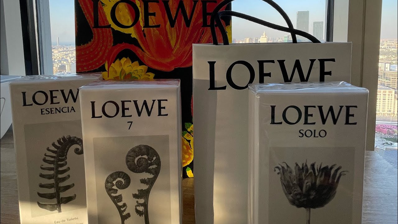 Loewe Perfumes unboxing. - YouTube