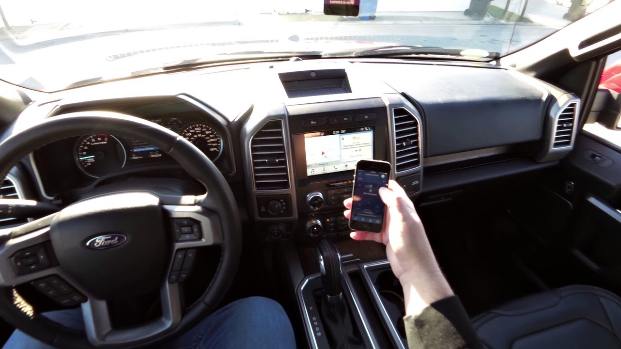 2018 Ford F150 FordPass App - YouTube