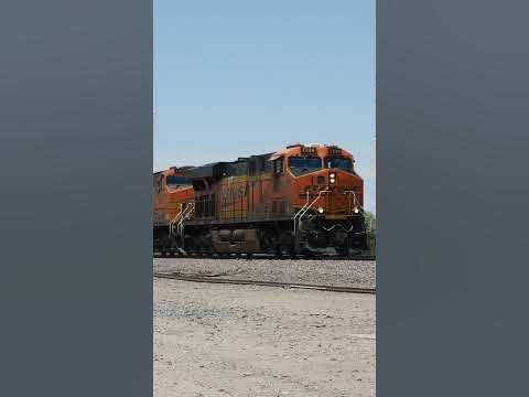 BNSF 7239 EB Z TRAIN MP 737 NEEDLES SUB 7-25-2023 #trains #railfan #shorts - YouTube