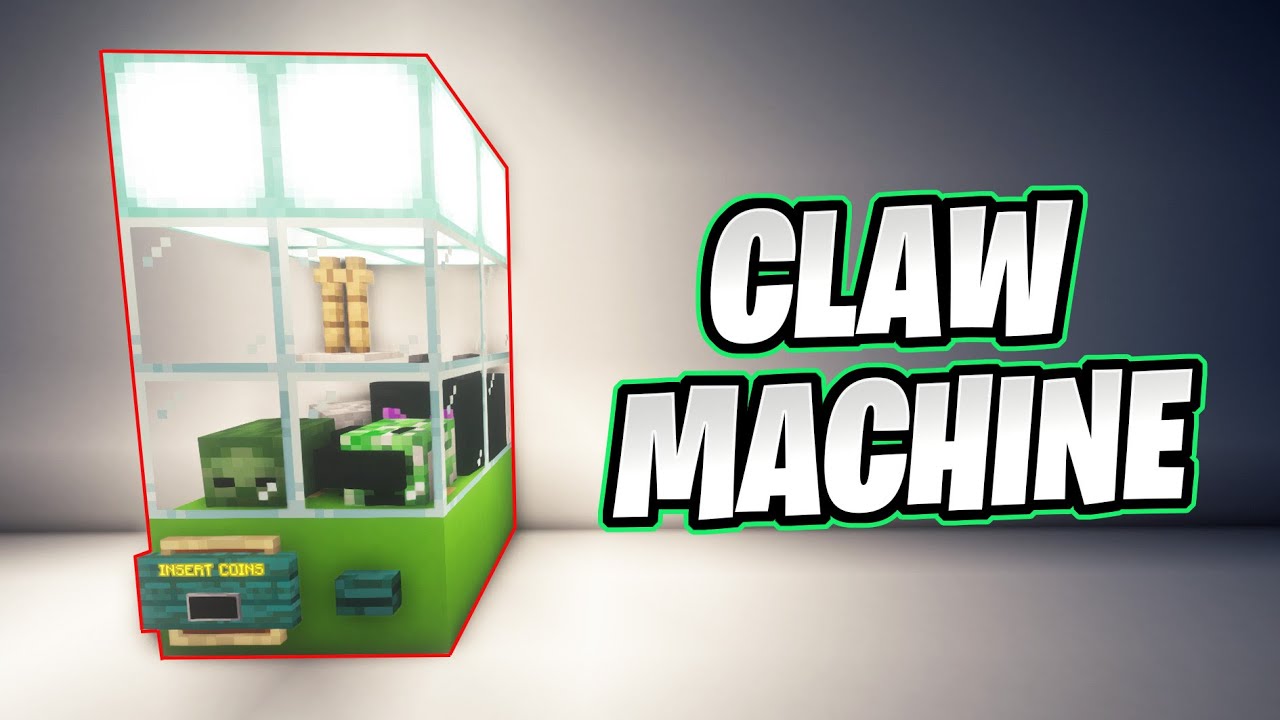 Minecraft: Claw Machine Tutorial! - YouTube