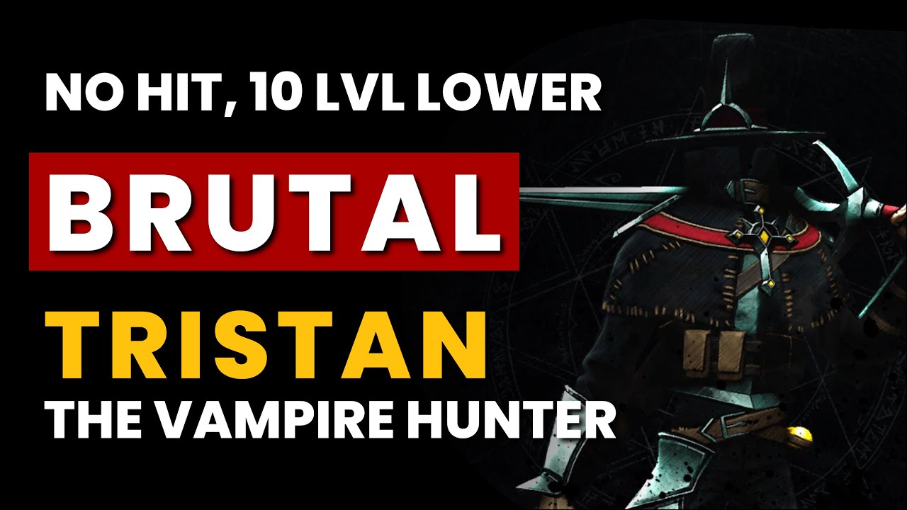 V Rising - BRUTAL Tristan the Vampire Hunter | No Hit, 10 Levels Lower ...
