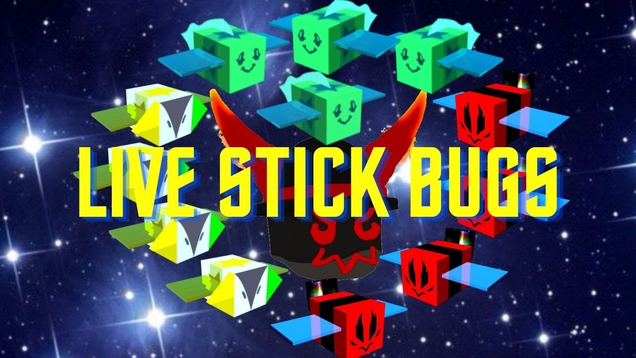 Bee Swarm Simulator - Live Stick Bugs With Fans! - YouTube