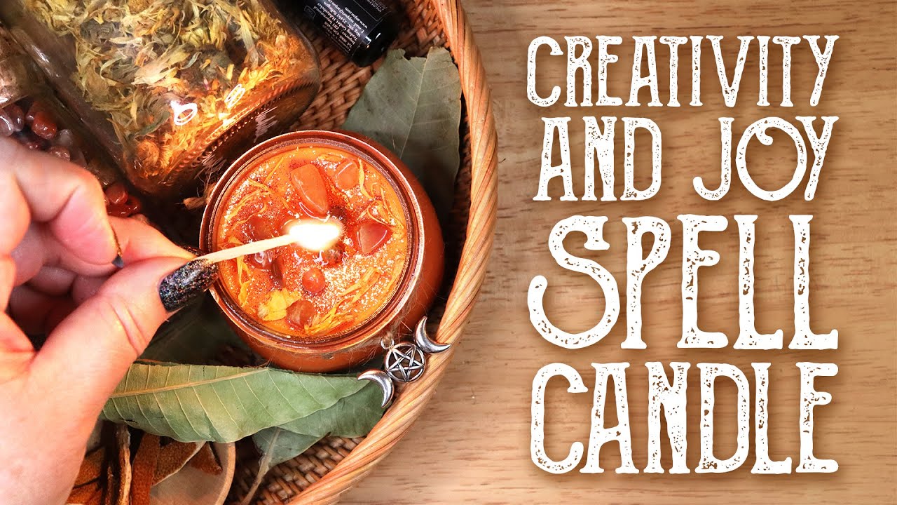 Joy and Creativity Spell Candle Recipe - Candle Magic - Color Magic ...