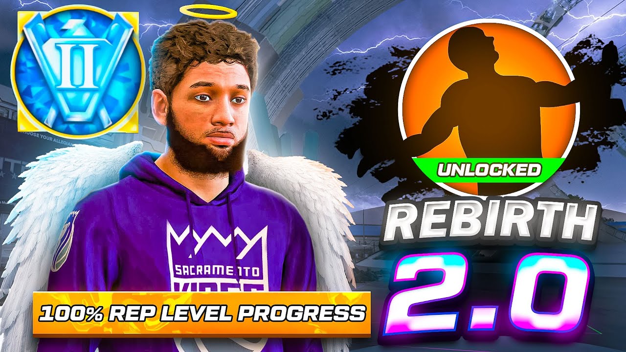 FIRST VETERAN 2 in NBA 2K24! UNLOCKING REBIRTH 2.0 + MORE! - YouTube