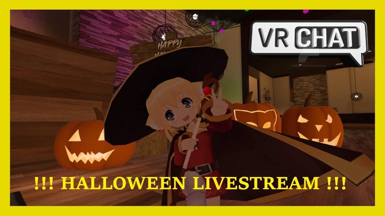 VRCHAT HALLOWEEN LIVESTREAM 2020 - YouTube