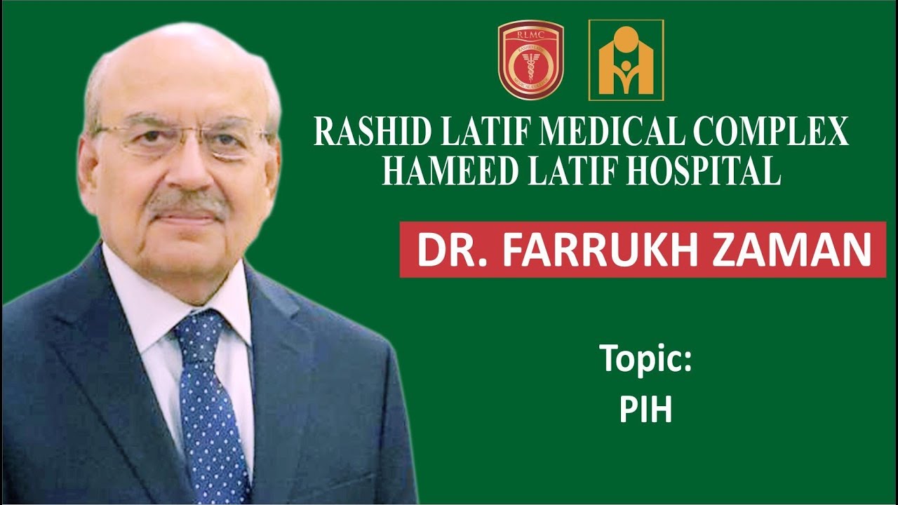 PIH by Prof. Farrukh Zaman - YouTube