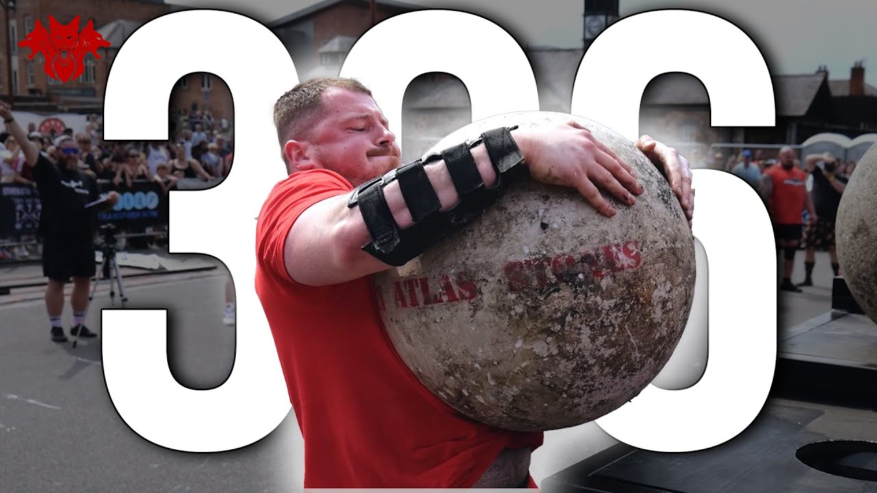 Strongman Atlas Stone Run ft. Paddy Haynes - YouTube