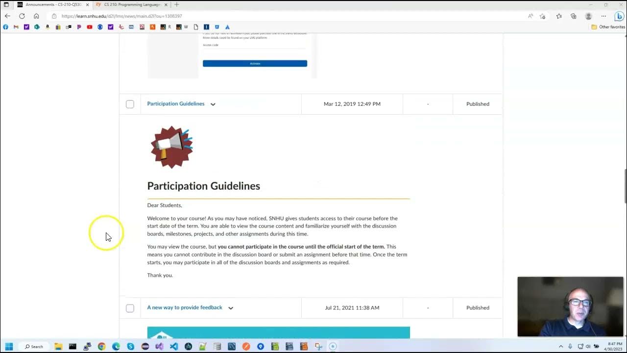 CS 210 Course Introduction - YouTube
