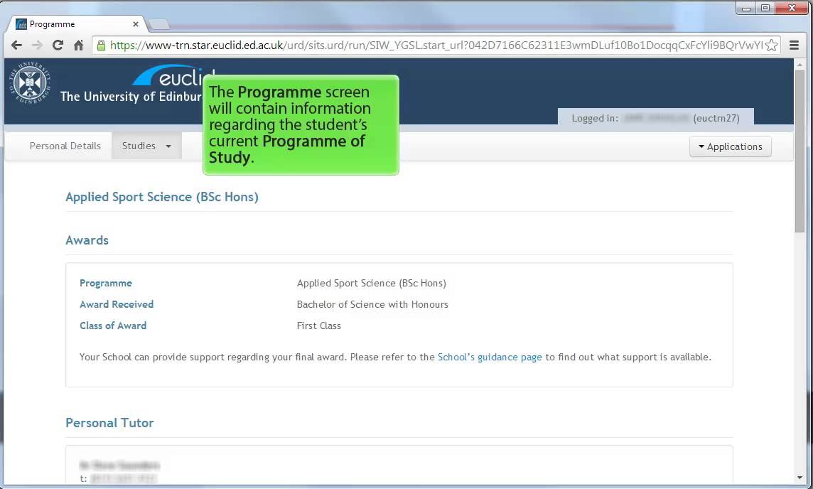 Welcome To An Overview Of The Student MyEd Portal And Self Service ...