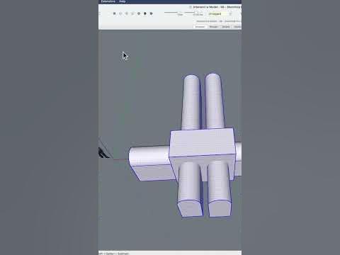 Intersecting Geometry tip #sketchup #shorts - YouTube