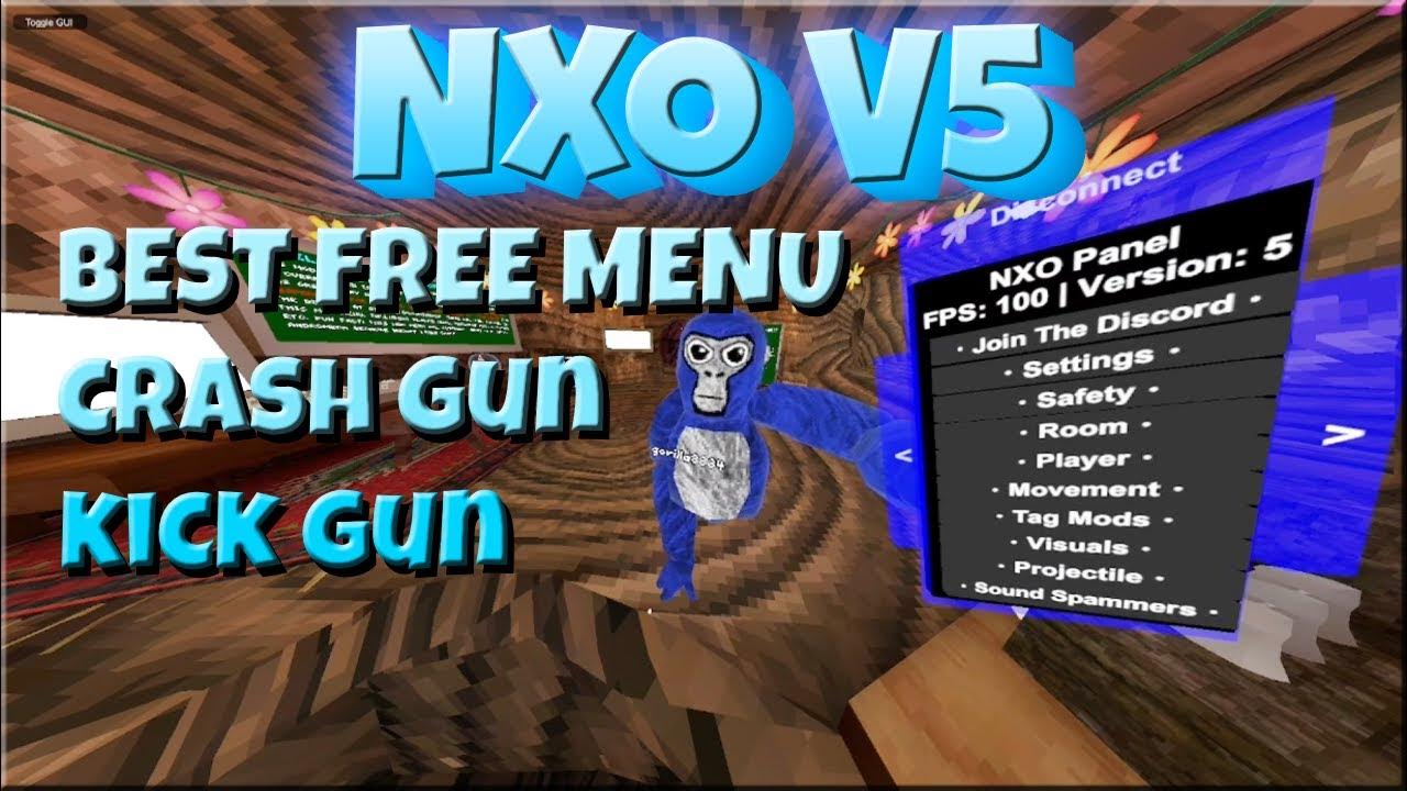 i just found the BEST FREE MENU... (NXO V5 MENU ) (CRASH GUN) (KICK GUN) (GTAG MOD MENU ...