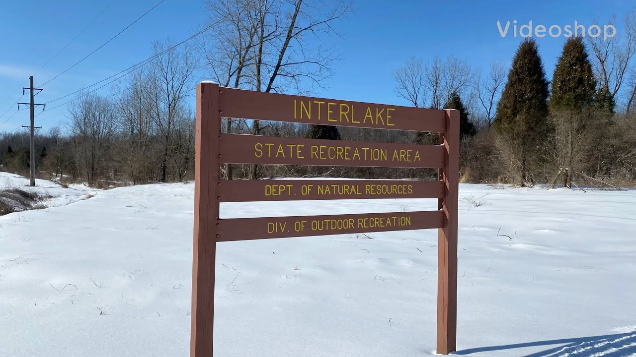 A Drive through Interlake Recreation Area the day after a Winter Storm ...