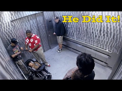 Funny Wet Fart Prank at the Elevator | The Sharter Toy