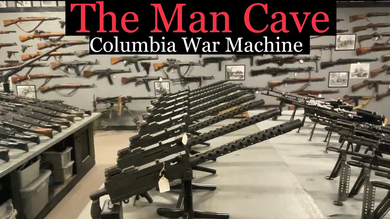 The Man Cave!!! Columbia War Machine - YouTube