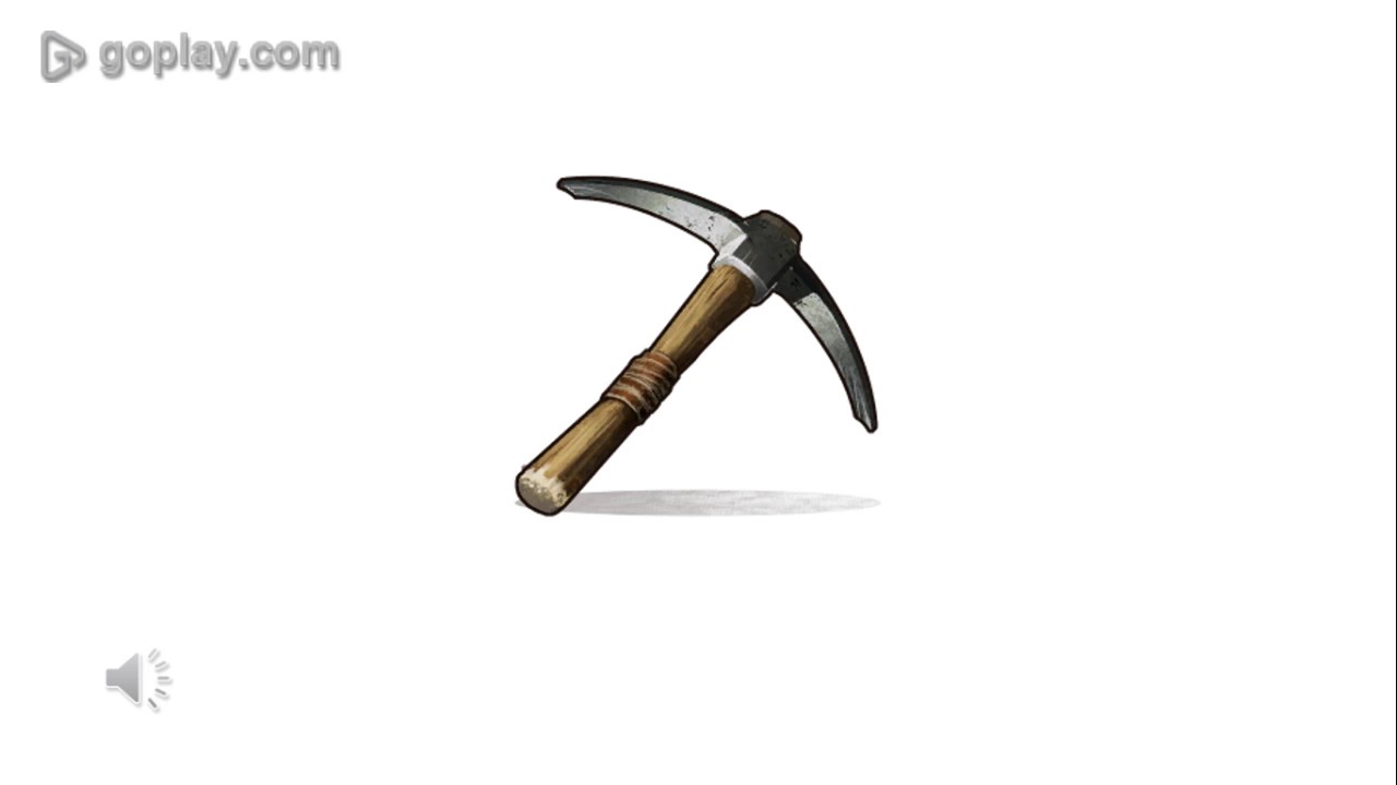 rust pickaxe sound effect - YouTube