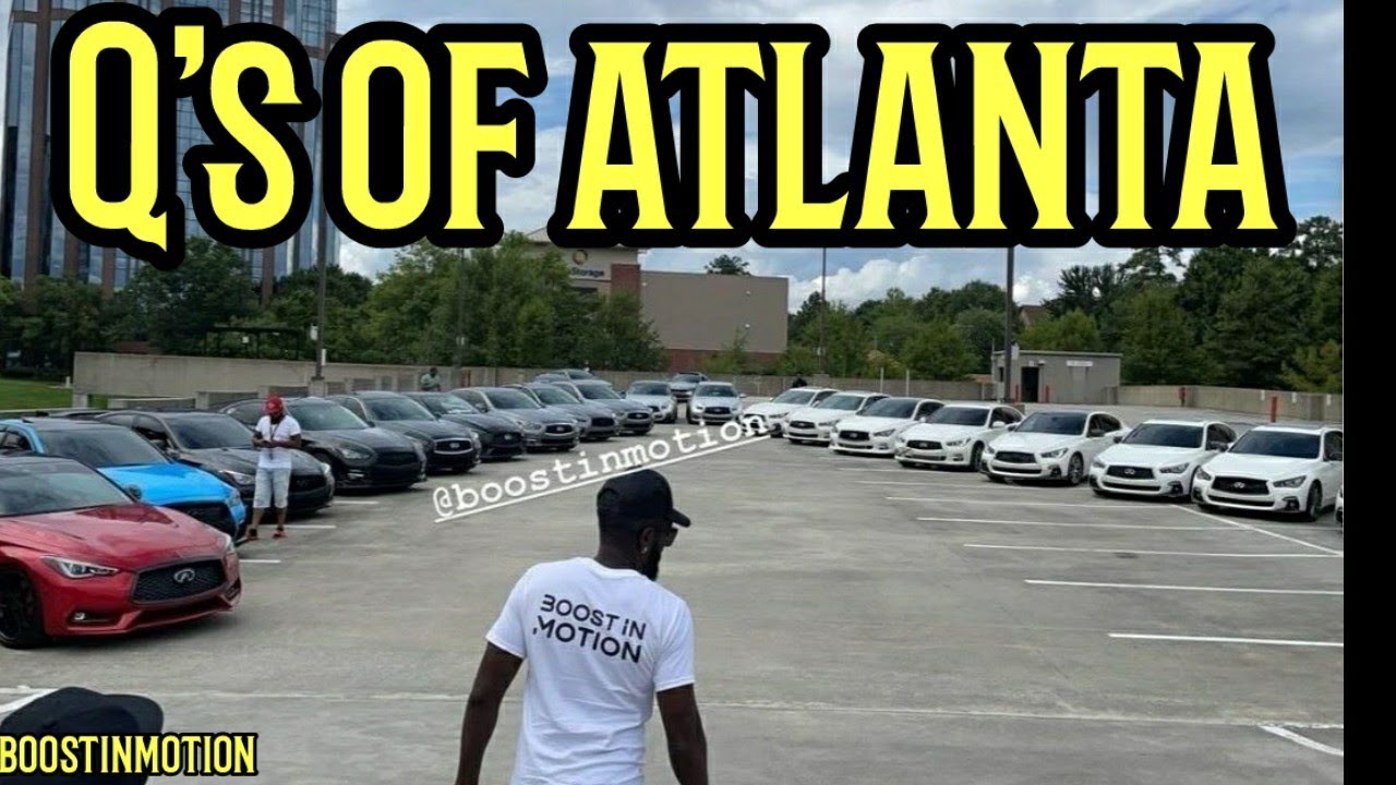 Q50's are taking over atlanta - YouTube