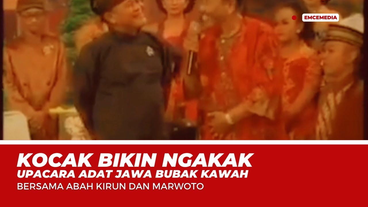 Lucu dan Kocak Upacara Adat Jawa Bubak Kawah Bersama Abah Kirun Plus ...