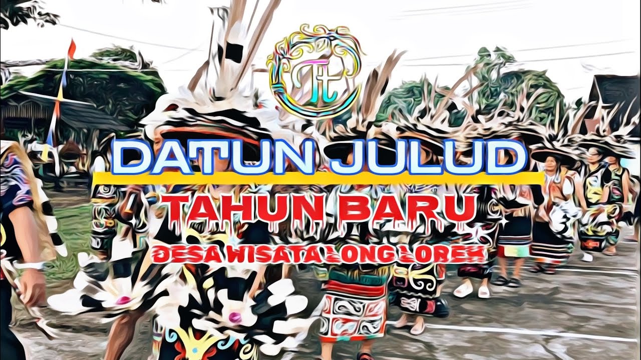 Meriahnya Datun Julud & Pawai Budaya Tahun Baru 2025 di Desa Wisata ...