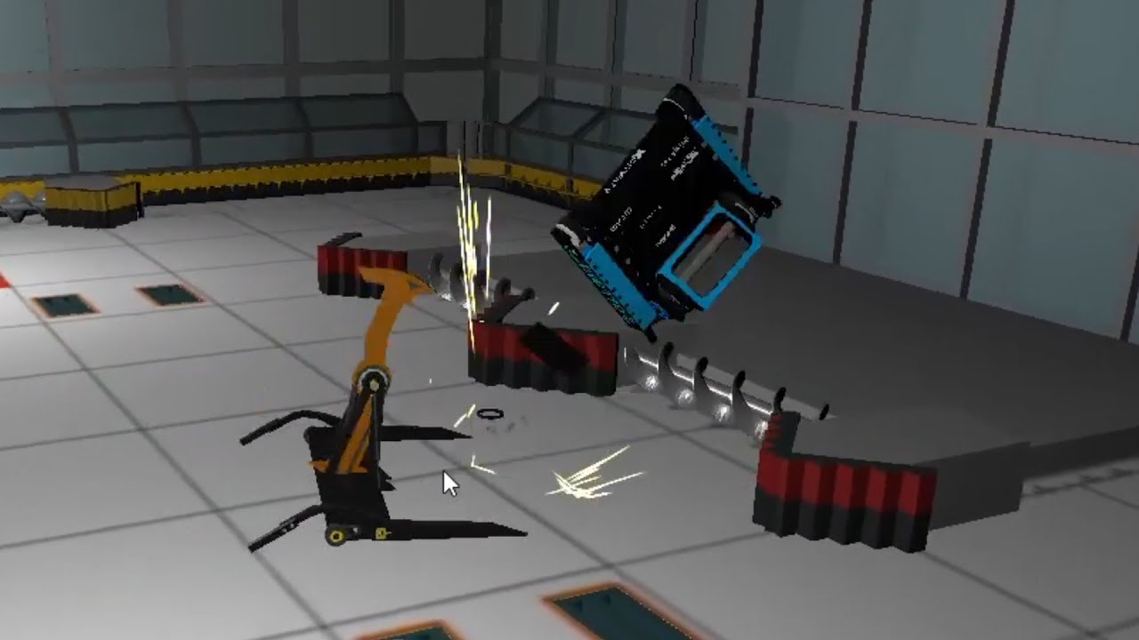 Battlebots Season 1 Round Of 16: Deep Six vs Riptide - RR2 - YouTube