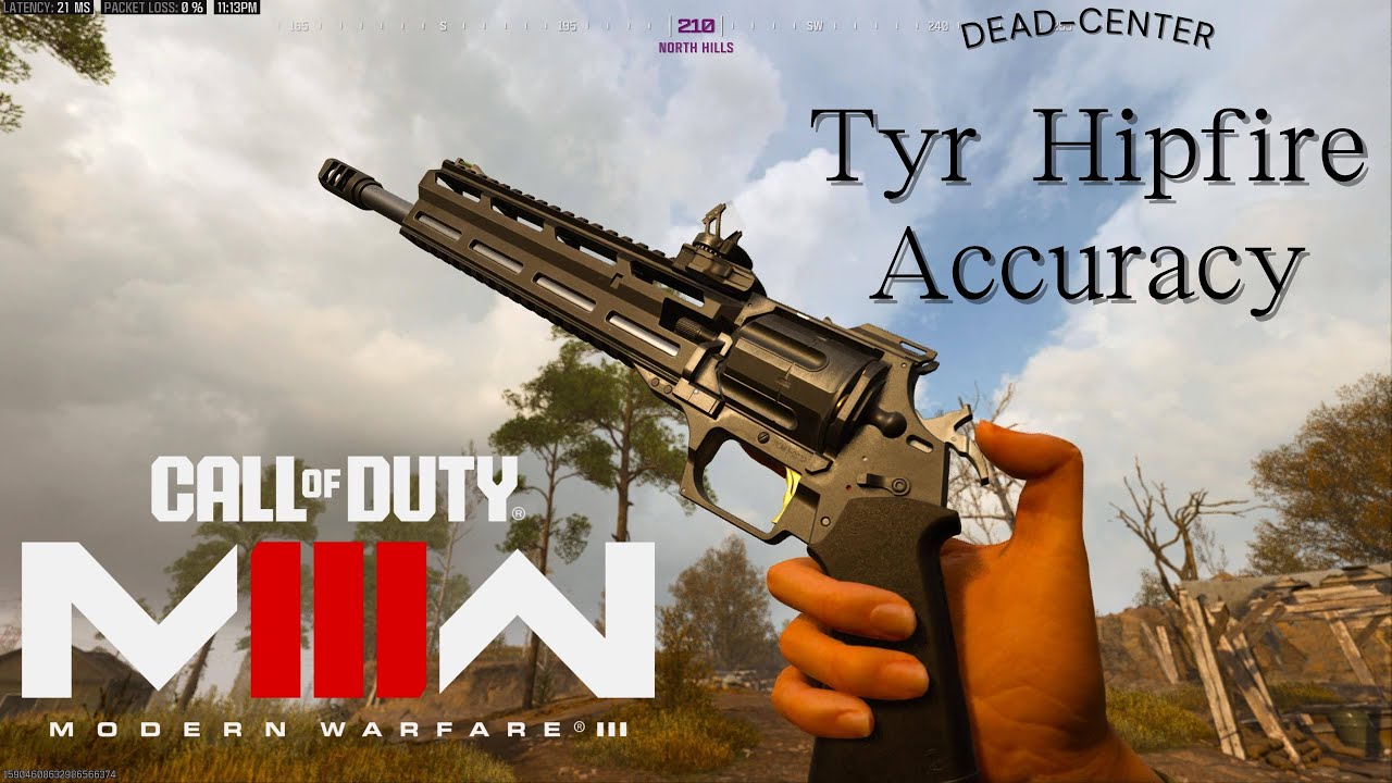The Hipfire Accuracy On The Tyr Is Dead Center In Modern Warfare 3!!! 🤯 ...