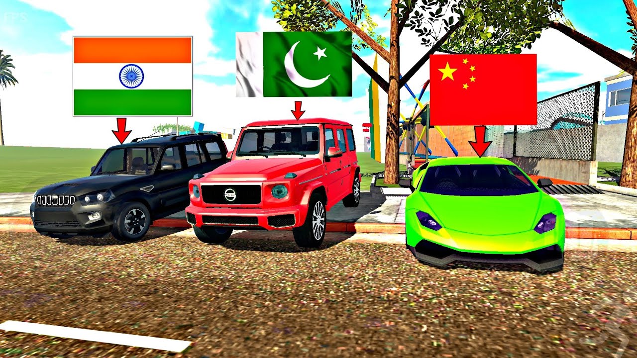 India Pakistan China mein car competition. 🇮🇳 🇨🇳 🇵🇰 🚗 car challenge ...