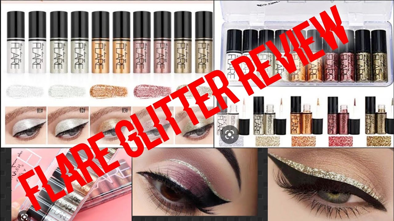 Review Flare Glitter [ Eye Shadow [ Flare Glitter [ Eye Liner shinny ...