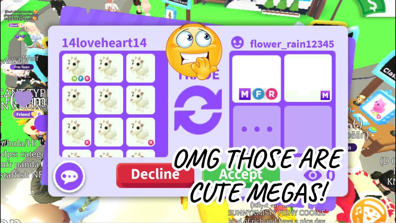 THEY OFFERED MANY PREPPY MEGAS😱 BUT SHOULD I GIVE ALL MY GOATS *ENOUGH ...