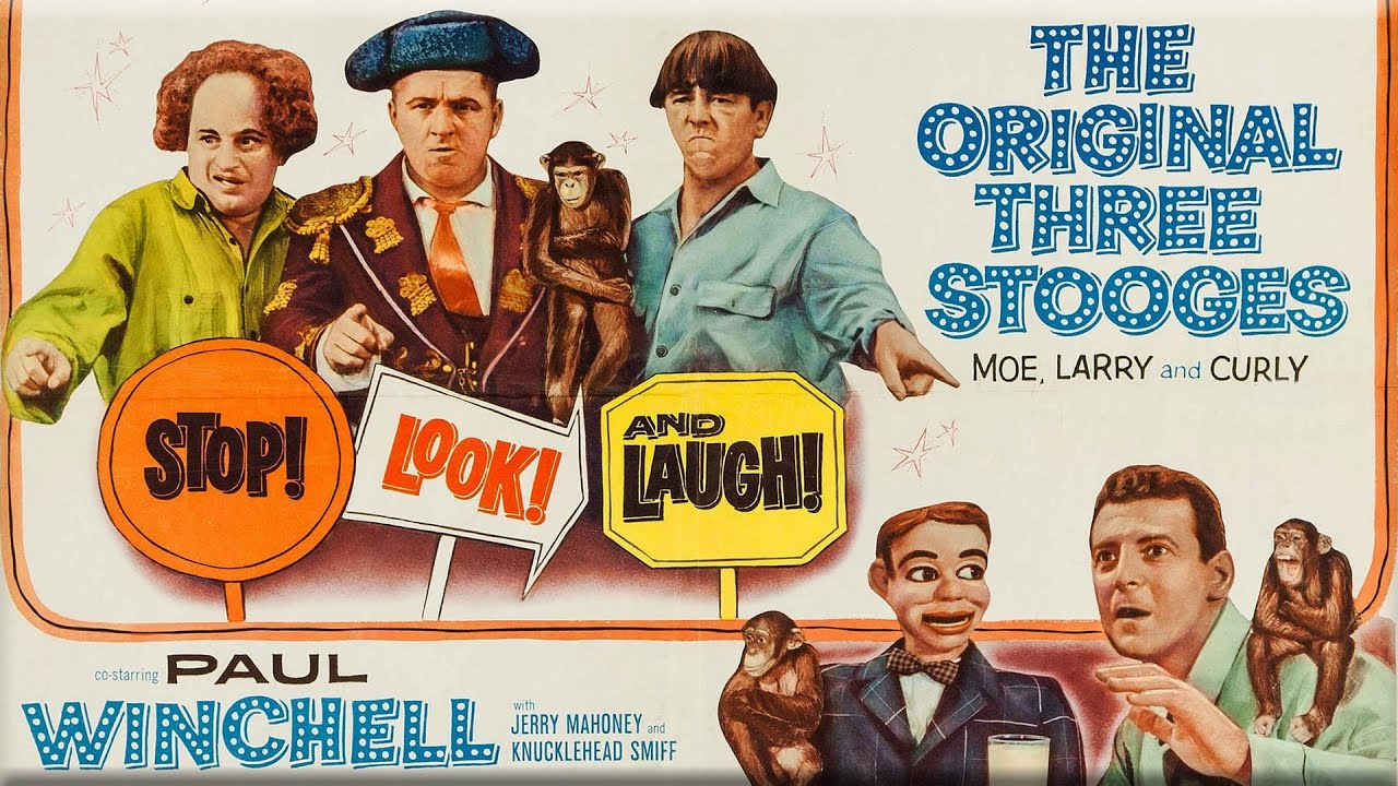 Stop! Look! and Laugh! with Moe Howard 1960 - 1080p HD Film - YouTube