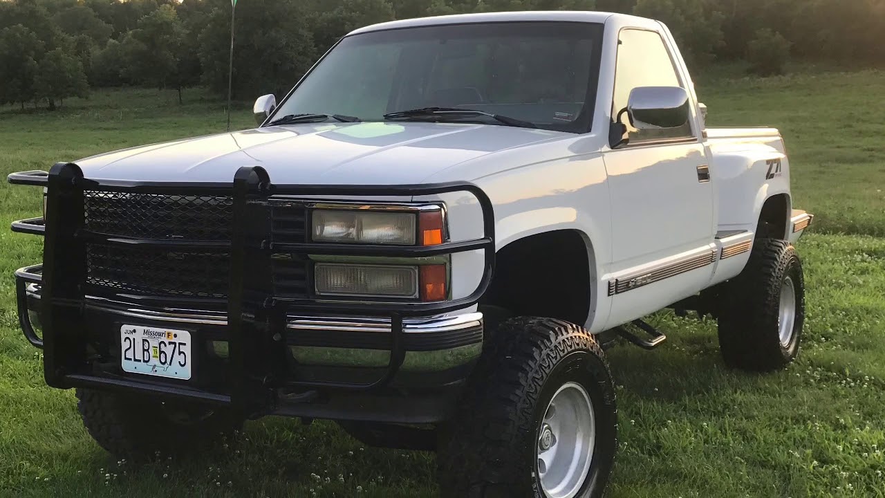 1993 Chevy 1500 Z71 transformation - YouTube