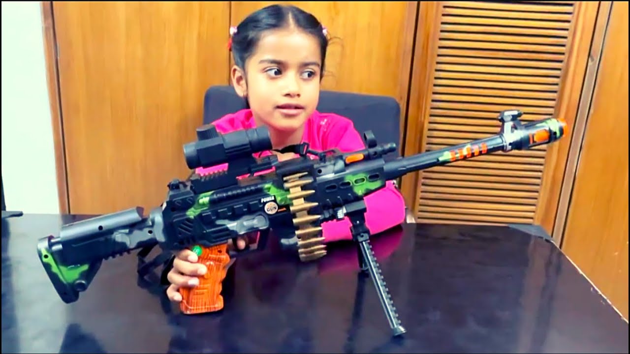 Toy Machine Gun | Machine Gun Toy | Machine Gun Sound Effects | Toys ...