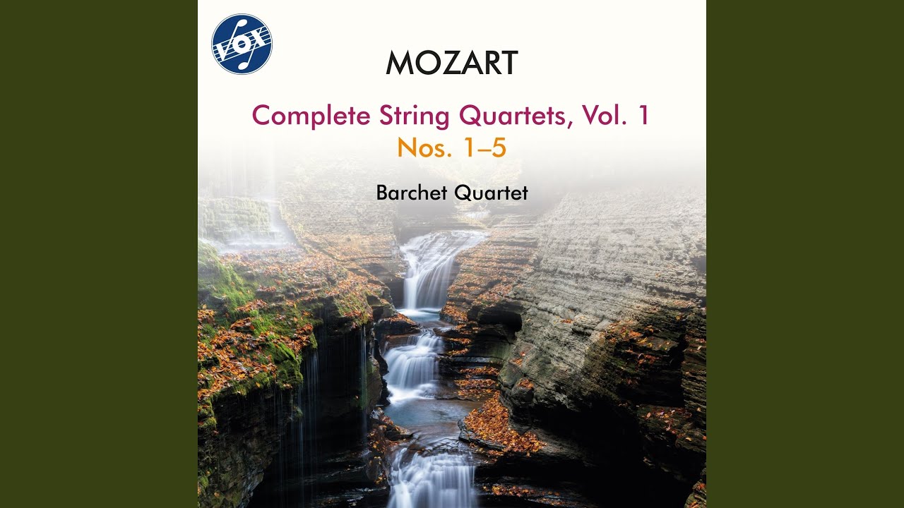 String Quartet No. 5 in F Major, K. 158: I. Allegro - YouTube