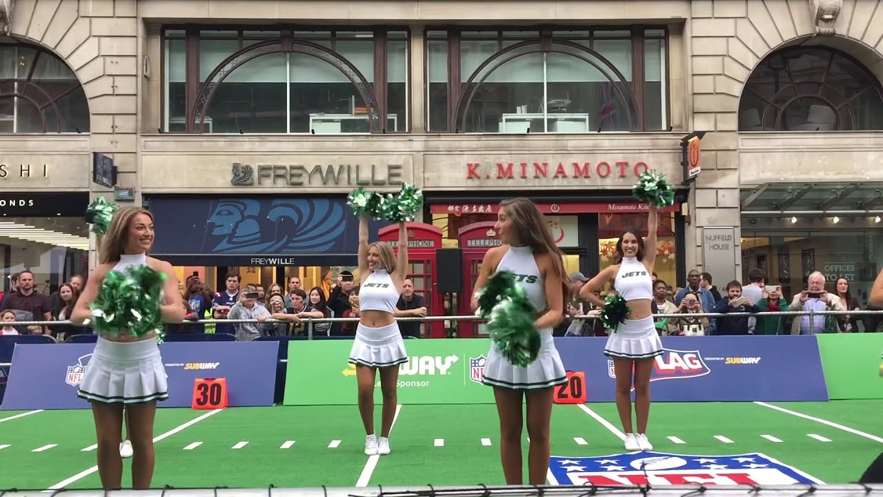 New York Jets Flight Crew (NFL Kickoff, London, 2018) - YouTube