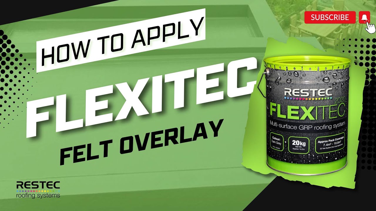 FLEXITEC APPLICATION - Felt Overlay - YouTube