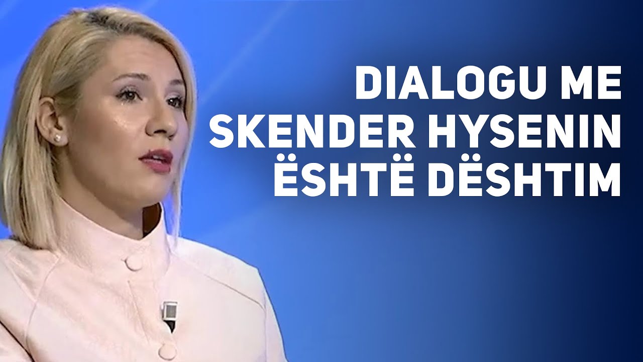 Donika Emini: "Dialogu me Skender Hysenin është dështim" - YouTube