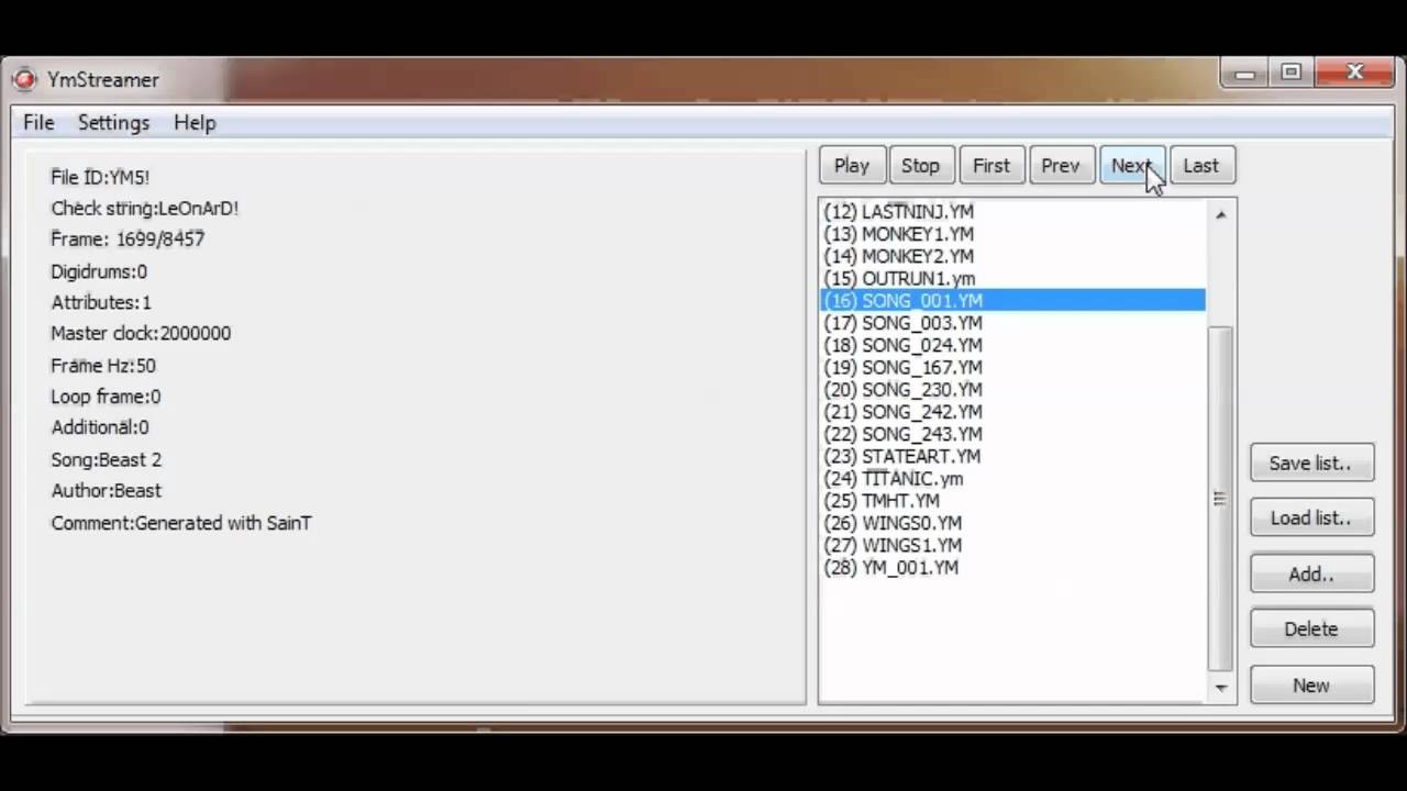 AY-3-8910A (YM2149) + arduino streaming over serial port - YouTube