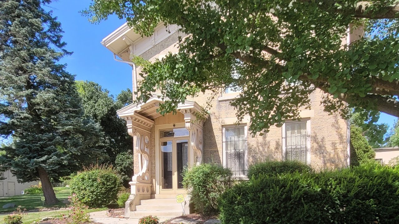 Historic Graham-Ginestra House 1857 Rockford Illinois & Ethnic Heritage ...