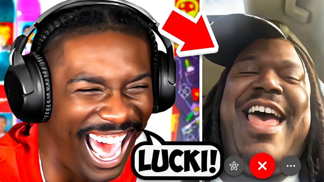 BruceDropEmOff Facetimes LUCKI Live On Stream.. - YouTube