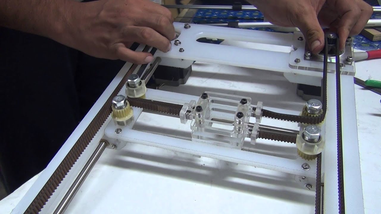 Fab Academy 2013 - Machine Design (XY-Core) - YouTube