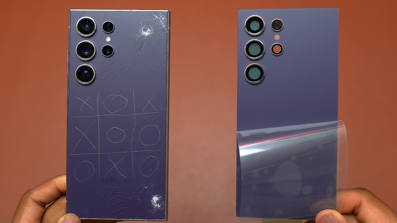 Galaxy S24 Ultra Back Glass Replacement Repair - YouTube