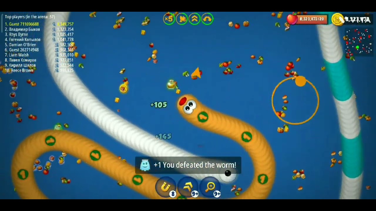 worms🐍🐍 zone hack🐍 | worm zone io mod apk god modeWorms zone || 100 ...
