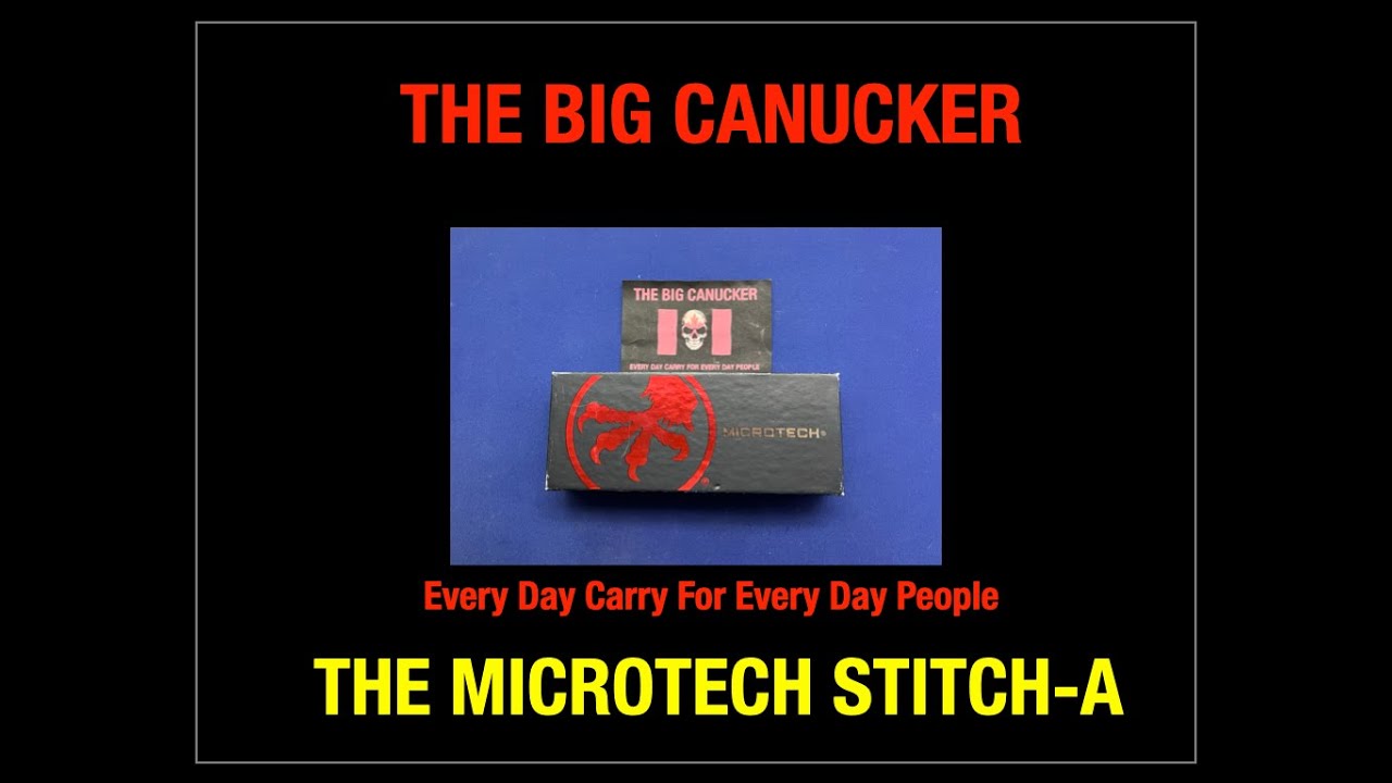 The Microtech Stitch-A - YouTube