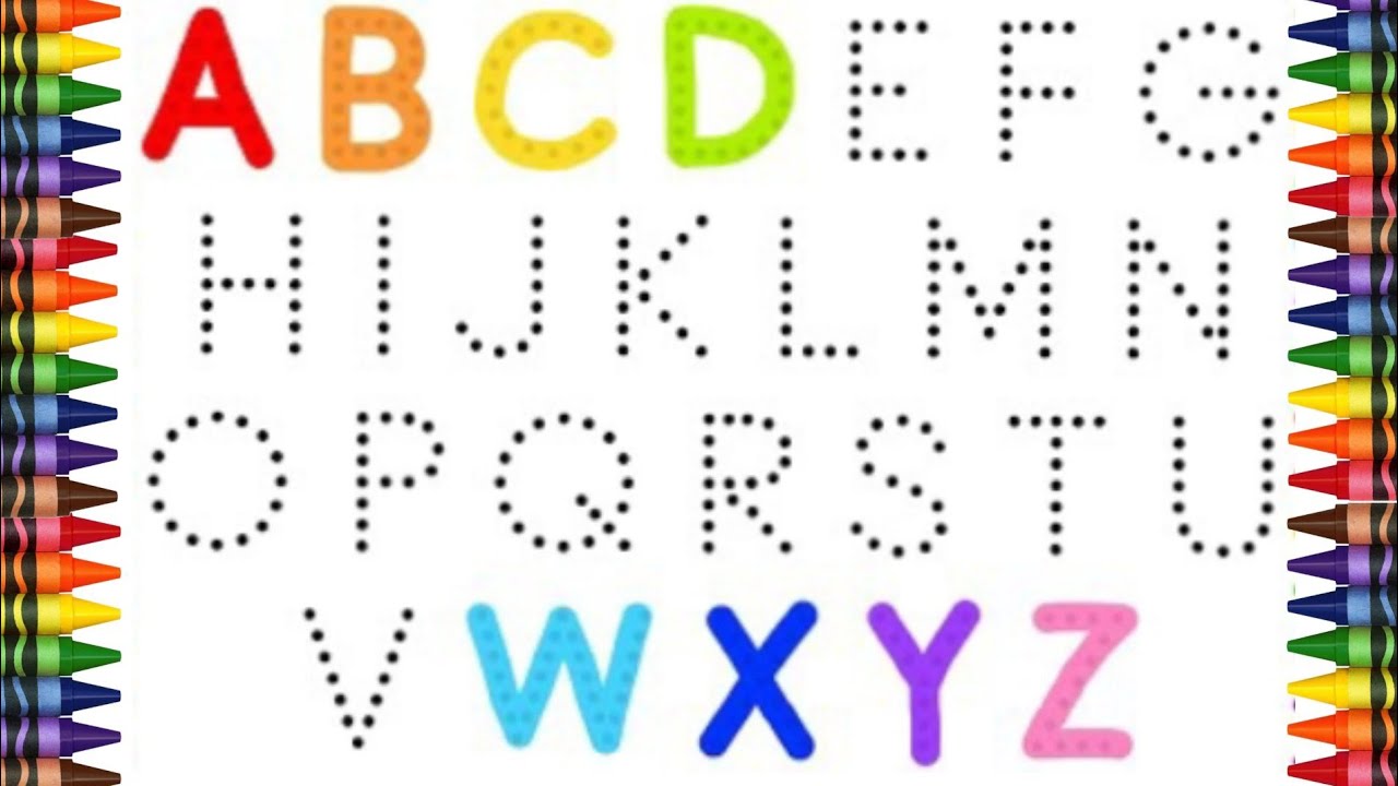 ABCD in English | Alphabet song | Read and Write The Alphabet | Learn ...