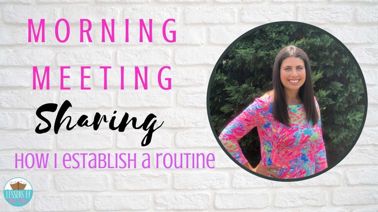 Morning Meeting Back to School Sharing - YouTube