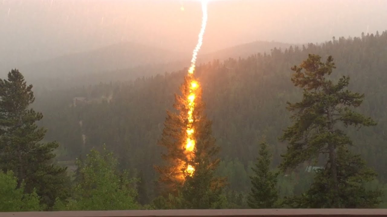 LIGHTNING STRIKES COLORADO - YouTube