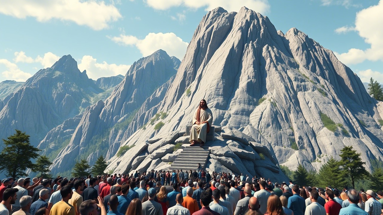 Sermon on the Mount, recorded in chapters 5 through 7 of the Gospel ...