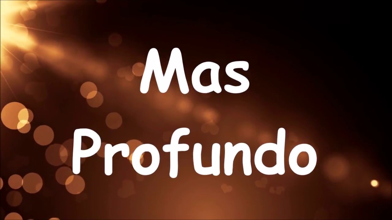 Mas Profundo | Banda Montreal | Letra - YouTube