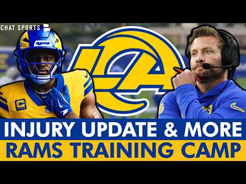 Rams Training Camp News To Know: Byron Young Injury Update + Sean McVay SOUNDS OFF On Expectations!