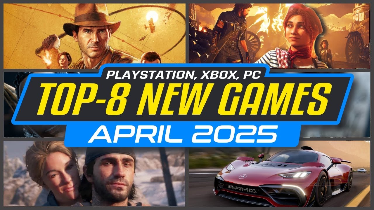 8 Best NEW PS5 Games OUT in April 2025 / New PS5 Games Upcoming ...