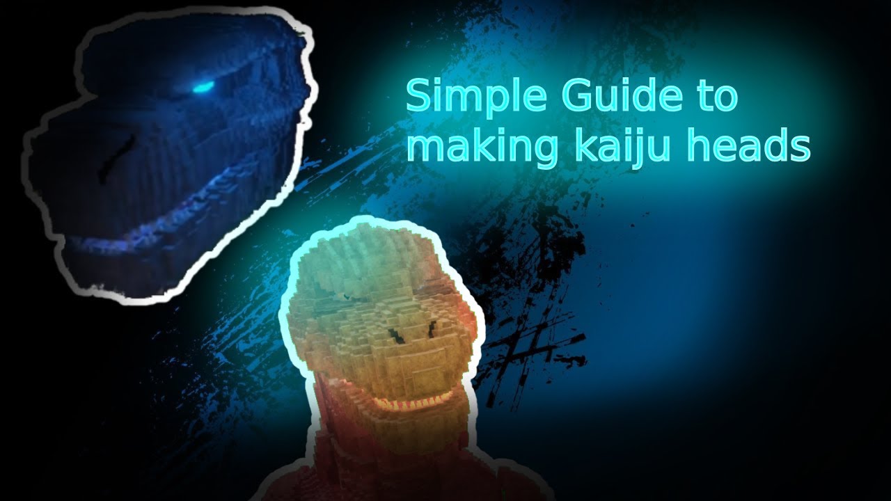 Simple guide to making any kaiju head! - YouTube
