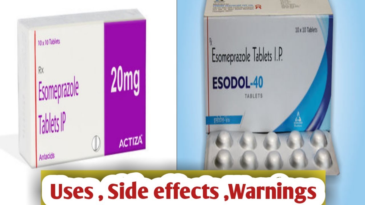 Esomeprazole capsule's uses side effects and warning full review - YouTube
